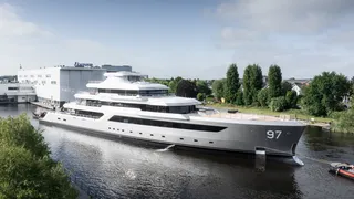 80m Feadship explorer yacht Project 715 launched as Valor